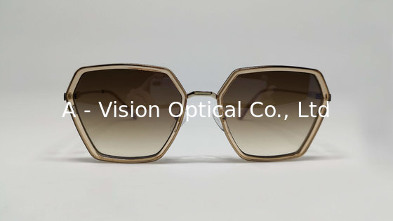 Fashion Designer Women Sunglasses Oversized Flat Top Square Frame UV 400 supplier
