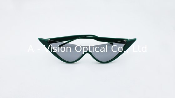 One-piece Acetate Sunglasses for Ladies Women Cateye Cool Fashion Party Wear UV 400 supplier