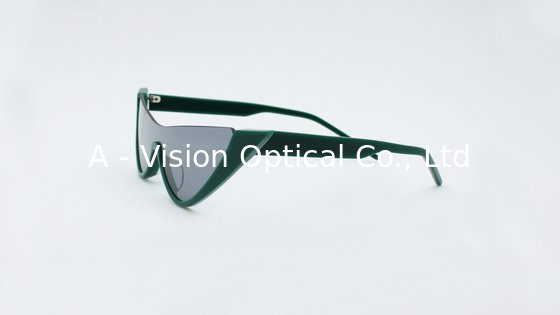 One-piece Acetate Sunglasses for Ladies Women Cateye Cool Fashion Party Wear UV 400 supplier