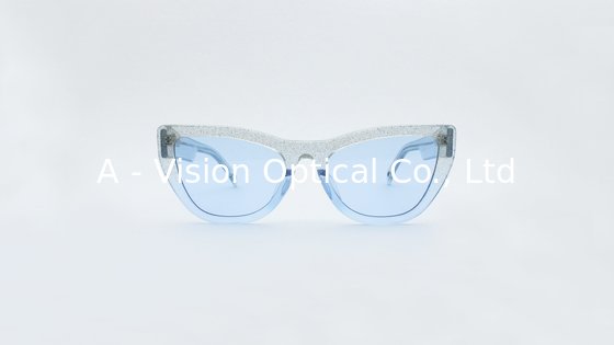 Acetate Handmade Sunglasses for Women Ladies with UV 400 Protection Retro Style for Driving Travel Lens Eyewear supplier