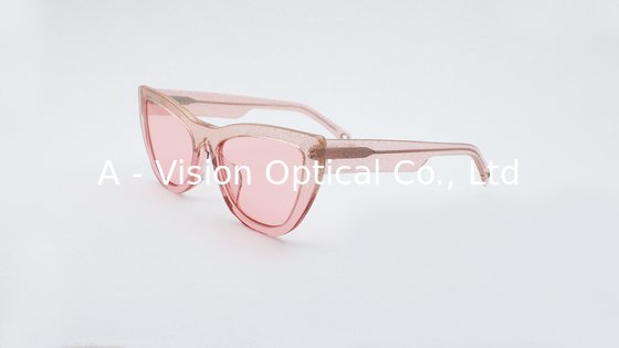 Acetate Handmade Sunglasses for Women Ladies with UV 400 Protection Retro Style for Driving Travel Lens Eyewear supplier