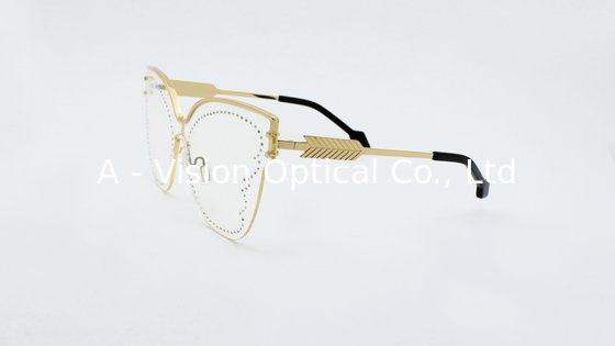 Oversized Party Star Eyewear rhinestone decoration One Piece Sunglasses Outdoor 100% UV protection Glasses for Women supplier
