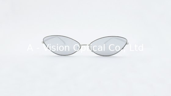 Small Cateye shape Sunglasses Men Women metal Summer outdoor fashion Eyeglasses UV 400 supplier