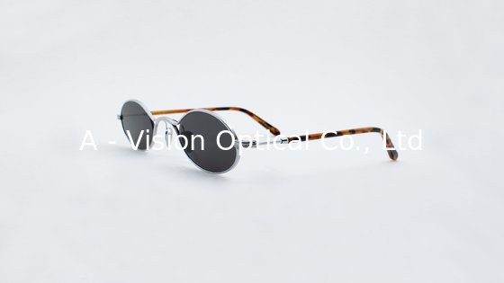 Fashion Men Women Retro Small Oval Sunglasses Titanium Frame Shades Unisex Eyewear supplier