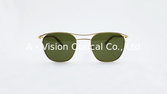 Fashion double bridge titanium Sunglasses super light for Men Women Driving Daily UV 400 protection supplier