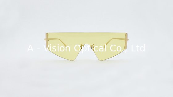 Creative Fashion Oversized Sunglasses Rimless One Piece Style Shades Women Eyewear new designer 2019 supplier