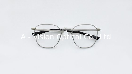 Oversized big Square Unisex eyeglasses daily metal optical frames school business casual supplier