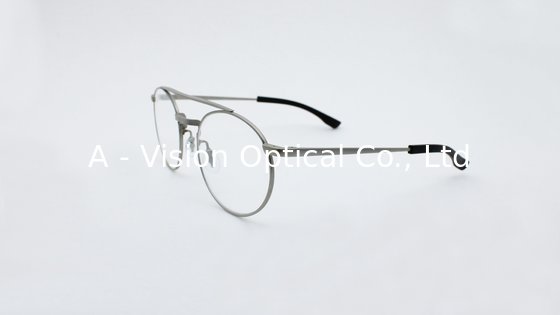 Metal Frame Unisex Vintage Retro Fashion Eyeglasses Clear lens Plain Eyewear for Men and Women supplier