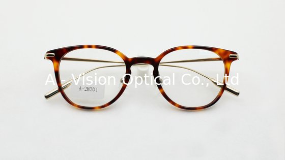 Computer Reading Glasses Blue Light Blocking Eye Reader Fashion acetate metal frame Prescription Eyewear Men Women supplier