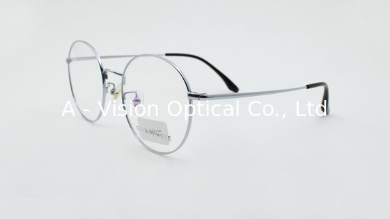 Metal Frame Round Eyeglasses Retro Metal Clear Lens Glasses Unisex Eyewear Beta titanium high quality supplier