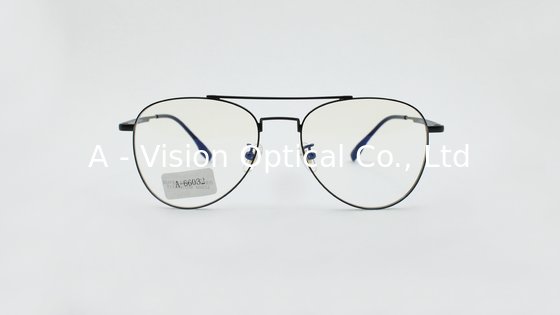 Metal Frame Unisex Vintage Retro Fashion Eyeglasses Clear lens Vintage Fashion Glasses Plain Eyewear for Men and Women supplier