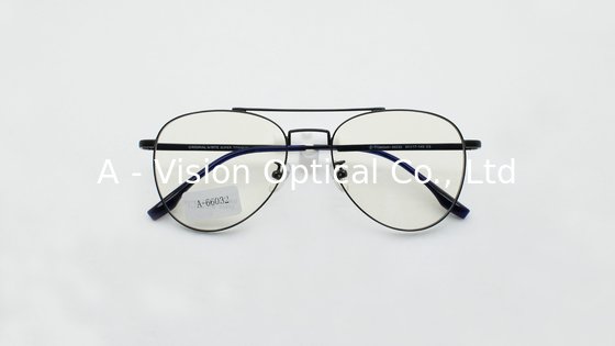 Metal Frame Unisex Vintage Retro Fashion Eyeglasses Clear lens Vintage Fashion Glasses Plain Eyewear for Men and Women supplier