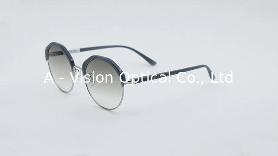 Women's Metal acetate combination Frame Sunglasses Classic Sunglasses Laides Fashion UV 400 protection Daily Wear supplier