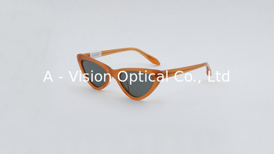 Cats Eyes Vintage Sunglasses Ladies Party Show Eyeglasses Handmade acetate Polarized Sun lens UV 400 for Women supplier