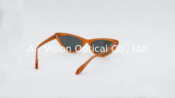 Cats Eyes Vintage Sunglasses Ladies Party Show Eyeglasses Handmade acetate Polarized Sun lens UV 400 for Women supplier