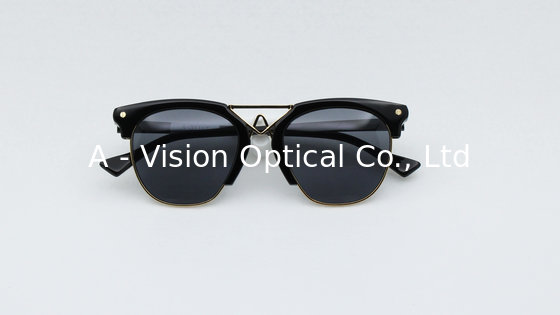 Unisex Mens Womens Sunglasses High quality acetate frame Special bridge designs UV 100% protection Cool Fashion Eyeglass supplier