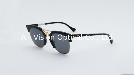 Unisex Mens Womens Sunglasses High quality acetate frame Special bridge designs UV 100% protection Cool Fashion Eyeglass supplier