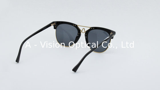 Unisex Mens Womens Sunglasses High quality acetate frame Special bridge designs UV 100% protection Cool Fashion Eyeglass supplier
