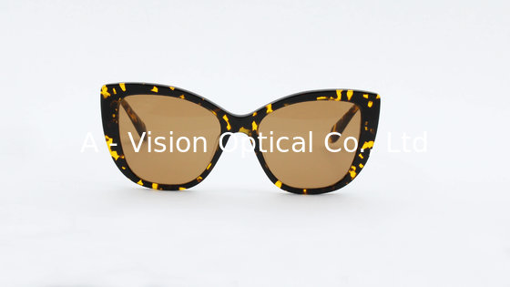 Retro big Cateye Shape Handmade high-end acetate Sunglasses for Mens Women UV 400 Fashion accessories supplier