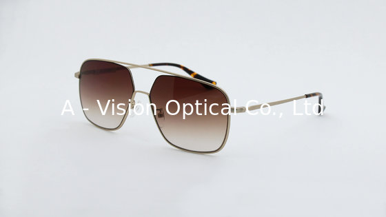 Men's Polarized Sunglasses Durable Metal Frame for Fishing Driving Golf Double bridge Eyeglasses UV 400 protection supplier