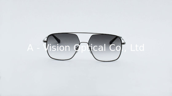 Men's Polarized Sunglasses Durable Metal Frame for Fishing Driving Golf Double bridge Eyeglasses UV 400 protection supplier