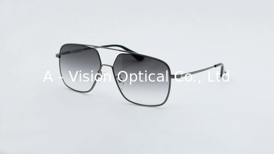 Men's Polarized Sunglasses Durable Metal Frame for Fishing Driving Golf Double bridge Eyeglasses UV 400 protection supplier