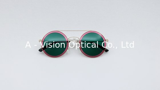Retro Style Round Sunglasses Metal Circle nylon lens Sunglasses for Women with UV 400 protection New in 2019 supplier