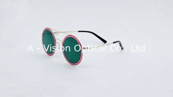 Retro Style Round Sunglasses Metal Circle nylon lens Sunglasses for Women with UV 400 protection New in 2019 supplier