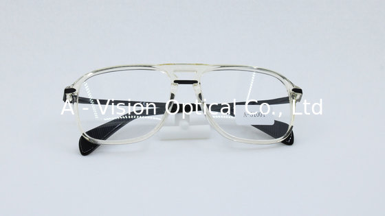 Casual Fashion Basic Square Frame Clear Lens Eye Glasses Handmade acetate high end designs supplier