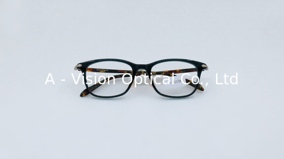 Optical Glasses Frame Womens Mens Stylish Eyewear Frame Non-Prescription Clear Eyeglasses Handmade acetate supplier