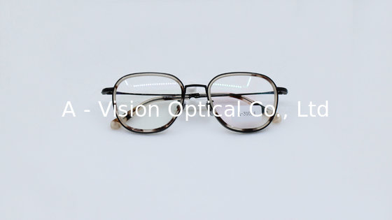 Vintage Plain Glasses Frame Non-Prescription Old Fashion Optical Frames Demi acetate handmade in high quality supplier