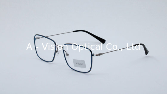 Metal Optical Glasses Frame Small Square Anti Blue Light Computer Glasses Eye Protection Women Men 2019 supplier