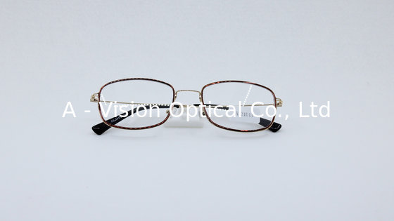 Retro Small Square Anti Blue Light Glasses Eye Protection Metal Optical  FrameUnisex eyeglasses supplier