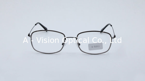 Retro Small Square Anti Blue Light Glasses Eye Protection Metal Optical  FrameUnisex eyeglasses supplier