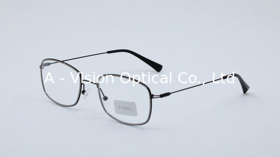 Retro Small Square Anti Blue Light Glasses Eye Protection Metal Optical  FrameUnisex eyeglasses supplier