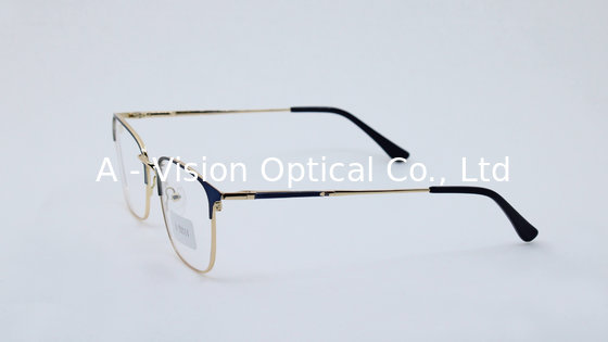 Mens Business Classic Eyewear Square shape optical frames metal spring hinges Durable high quality supplier