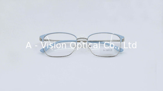 Mens Business Classic Eyewear Square shape optical frames metal spring hinges Durable high quality supplier