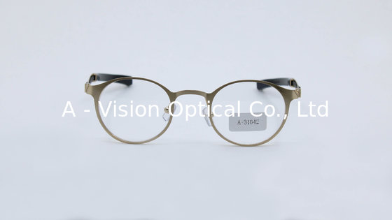 Read Optics round Glasses for Women and Men Spectacle frame in Retro Audrey Hepburn Style matte silver supplier