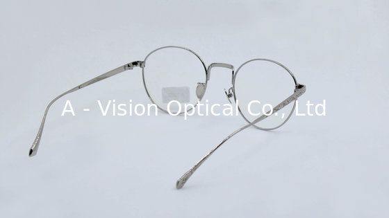Women's fashion Round Metal Carved Full Frame Glasses non-prescription clear lens Driving Fishing Cycling and Running supplier