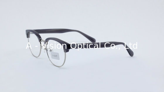Round Optical Eyewear Non-prescription Eyeglasses Frame Vintage Eyeglasses Clear Lens for Women and Men supplier