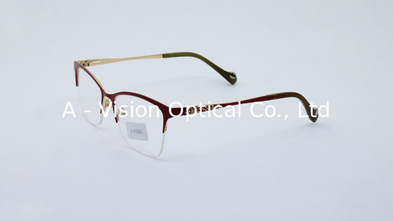 Fashion clear lens eyeglass for Women carved flowers decoration birthday gifts high quality metal eyewear supplier