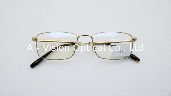 Mens Ofiice Business Eyeglasses Ultralight titanium Optical Frame Unisex non-prescription clear lens supplier