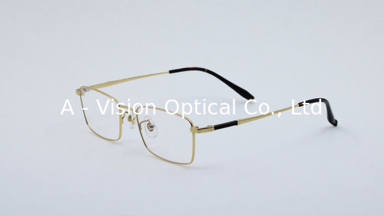 Mens Ofiice Business Eyeglasses Ultralight titanium Optical Frame Unisex non-prescription clear lens supplier
