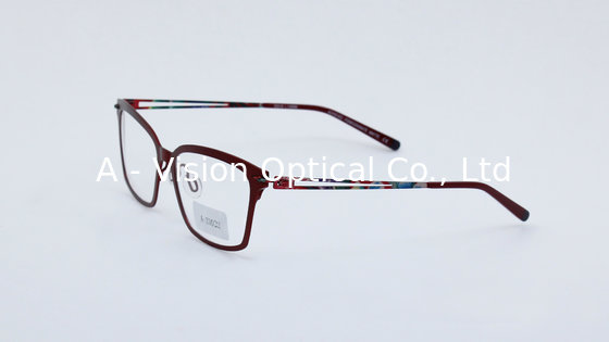 Daily business casual eyewear for ladies titanium optical frames super light weight hot sell supplier