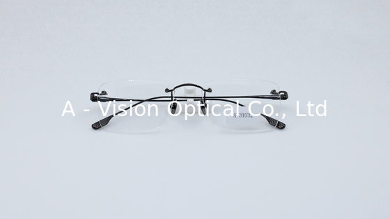 Unisex reading glasses frame titanium high quality glasses rimless collection 2019 supplier