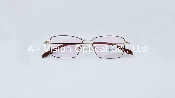 Metal durable optical frames Unisex eyeglass frame light weight anti blue clear lens computer reading glasses supplier