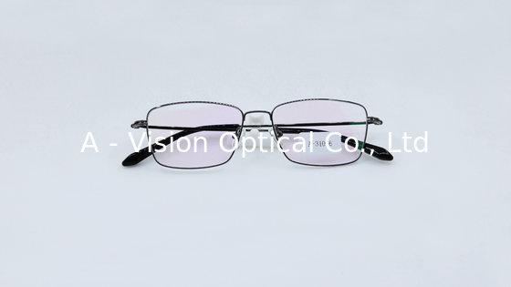 Metal durable optical frames Unisex eyeglass frame light weight anti blue clear lens computer reading glasses supplier