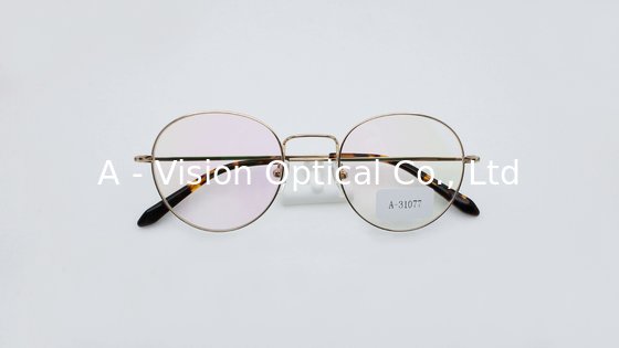 Vintage 70s 80s idea eyeglasses metal optical frame for Men Women young creative designer best seller reading glasses supplier