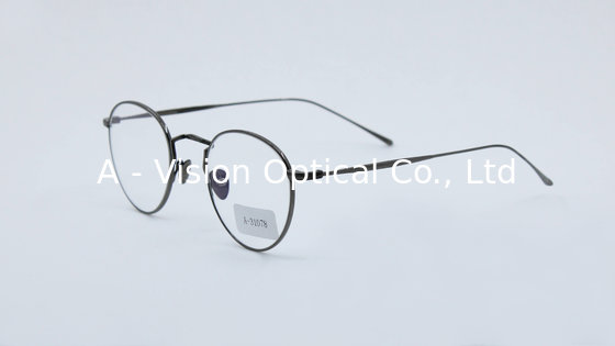 Fashion accessories eyewear for Women Men super light weight titanium glasses frames carved pattern supplier