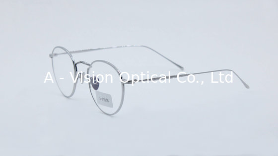Fashion accessories eyewear for Women Men super light weight titanium glasses frames carved pattern supplier